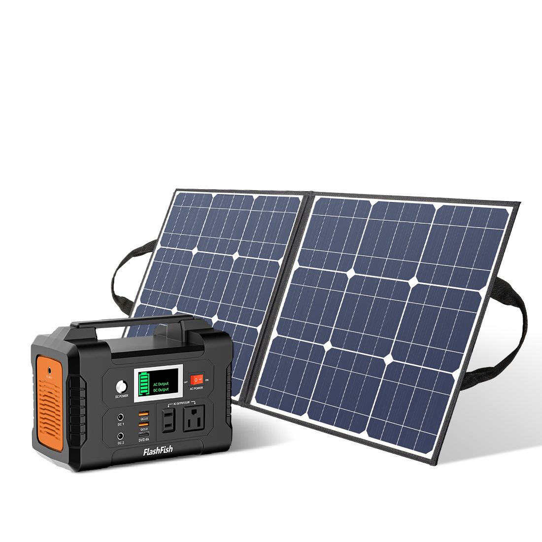 200W Portable Power Station with 50W 18V Portable Solar Panel – BZT ...